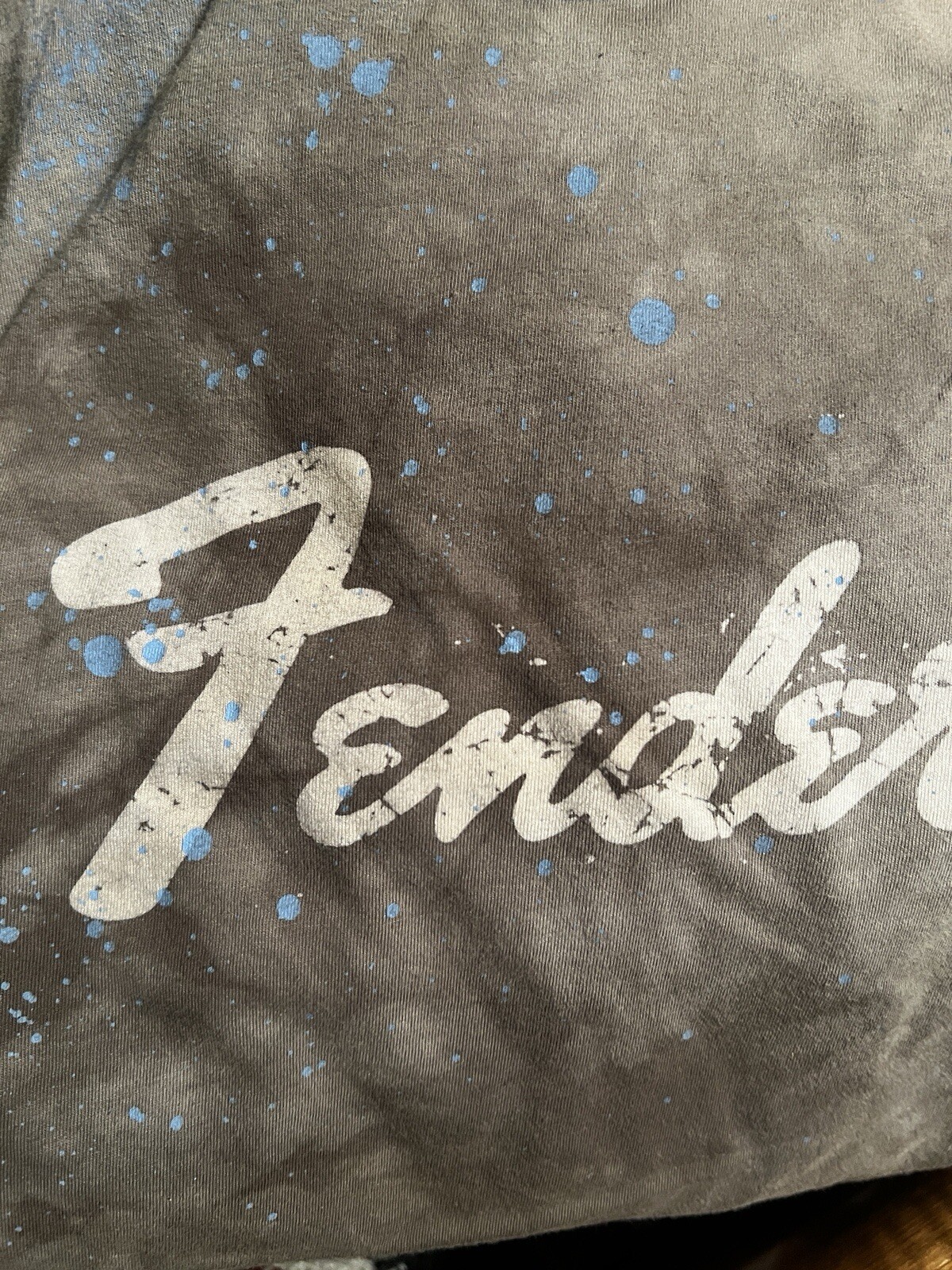 Fender Guitar Hard Rock Cafe Distressed Gray 2XL T-S… - Gem