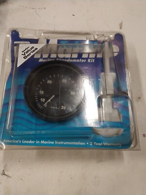 Teleflex Boat Speedometer Gauge 56964P | Vector Series Black (Kit ...