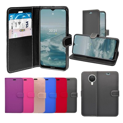 For Nokia G20 Case Wallet Flip PU Leather Stand Card Slot Pouch Phone ...