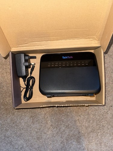 TalkTalk Huawei HG523a Wireless N150Mbps ADSL2+ Router Fully Working ...