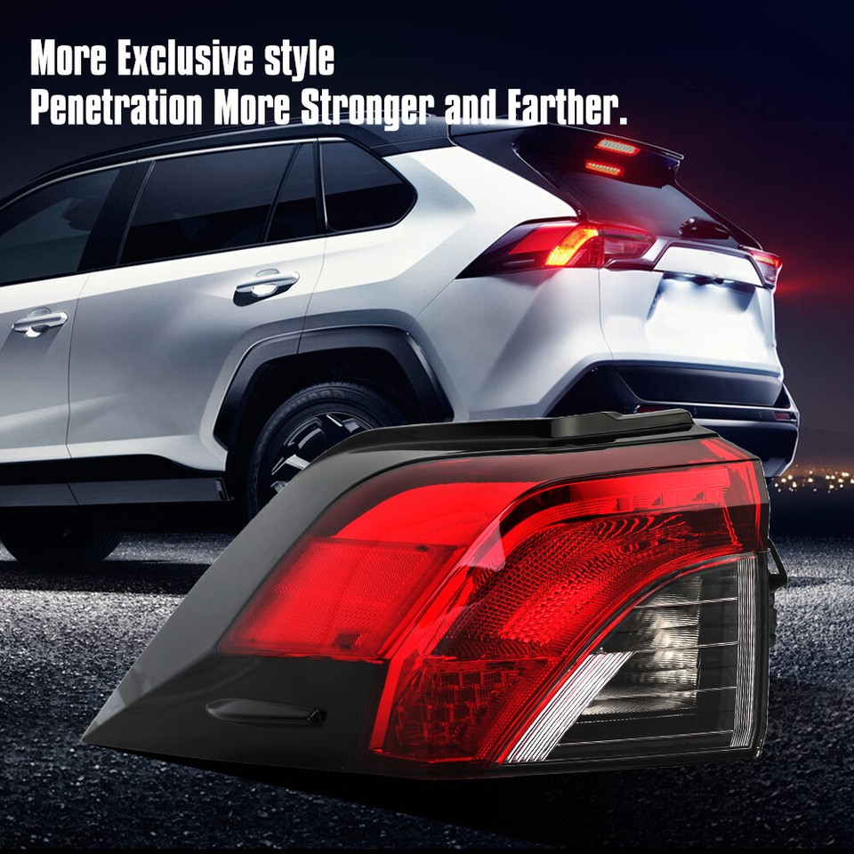 LED Left Side Tail Light Rear Lamp Brake Assembly For Toyota RAV4 2019 ...