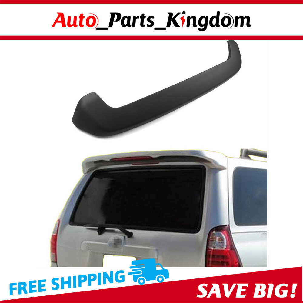 Rear Spoiler For 03-09 Toyota 4Runner 4.0L 4.7L w/Brake Light Matte ...