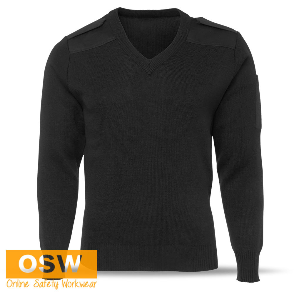 BLACK/NAVY/CHARCOAL EPAULETTE JUMPER - TAXI/UBER/SECURITY GUARD/BUS ...