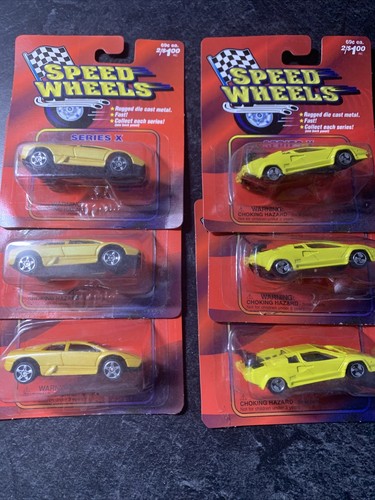 Maisto Speed Wheels Series X Lamborghini Lot Of 6 | eBay