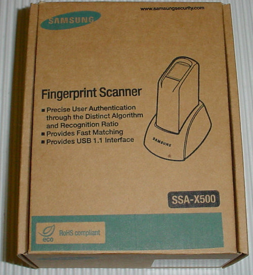 SAMSUNG SSA-X500 Fingerprint Scanner, New in Box | eBay