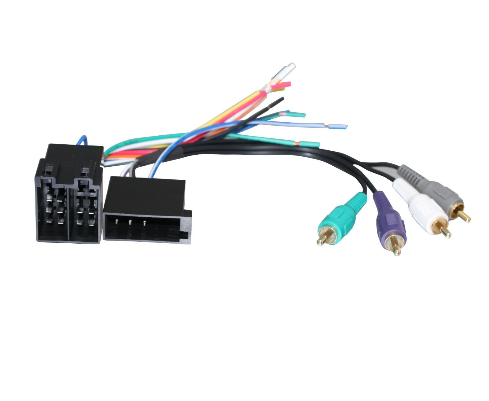 Car Stereo CD Player Wire Harness Aftermarket Radio For VW Install VWH ...