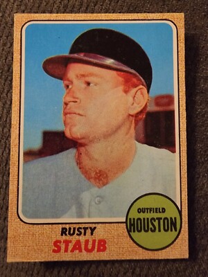 1968 Rusty Staub Topps #300 Houston Astros NM 👀 | eBay