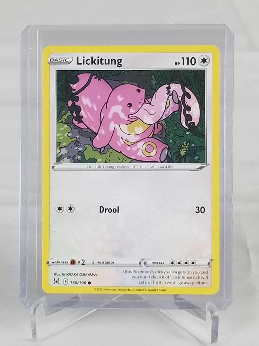 Lickitung Pokemon Card