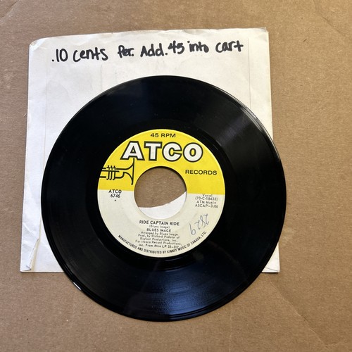 Blues Image Ride Captain Ride/Pay My Dues At Atco Records 45 | eBay