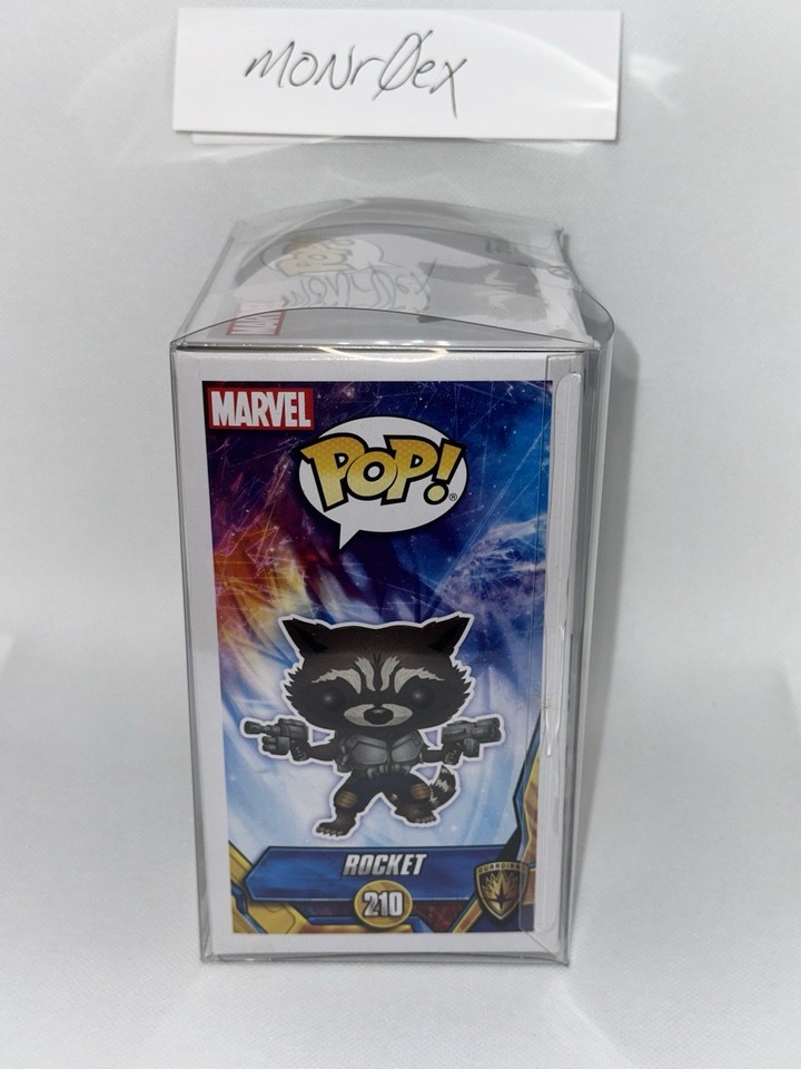 Funko POP! Rocket 210 GameStop Exclusive Marvel Guardians Of The Galaxy ...