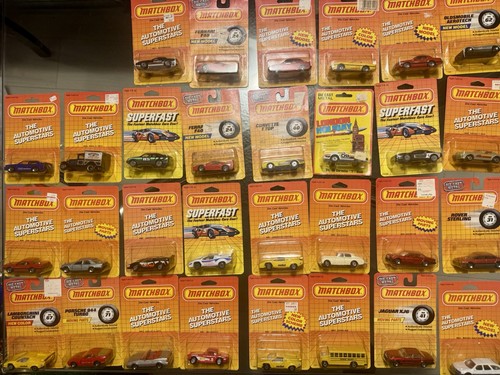 Vintage Matchbox Cars 30 Car Lot Lambos Collectibles Diecast New in Box ...