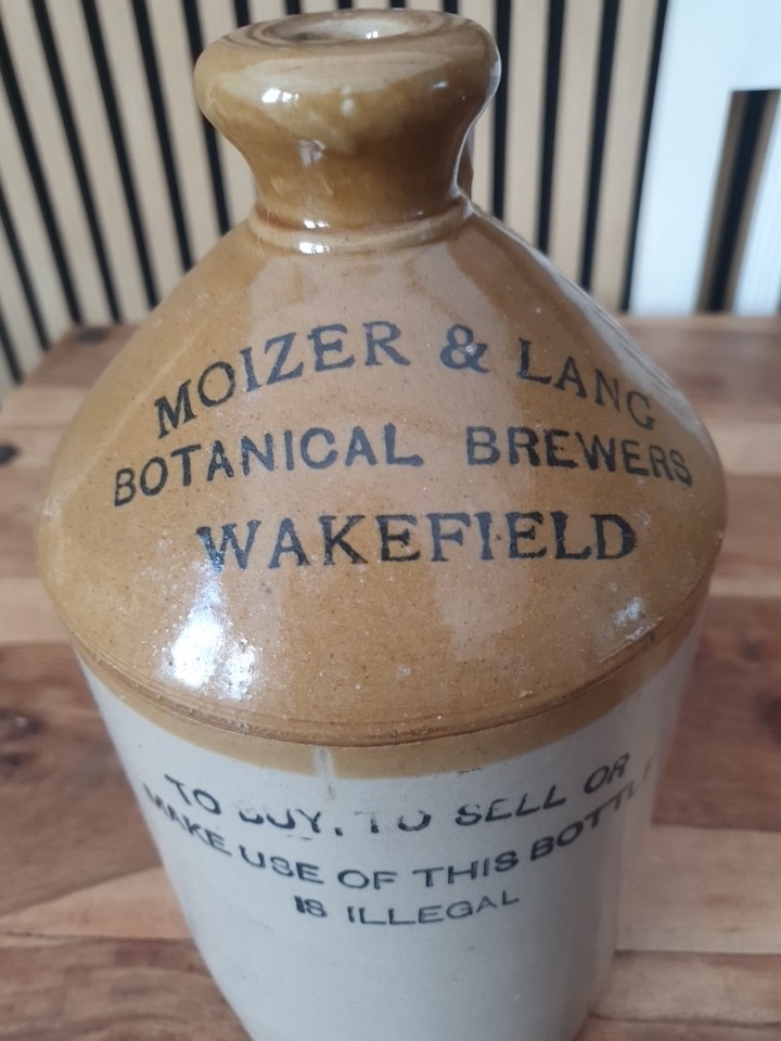 Stoneware Flagon Moizer & Lang Wakefield ,Half Gallon. | eBay UK