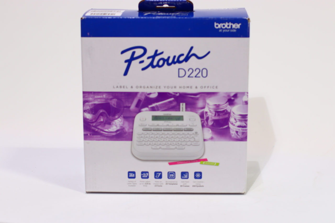 Brother - P-touch PTD220 Label Printer (White) | eBay