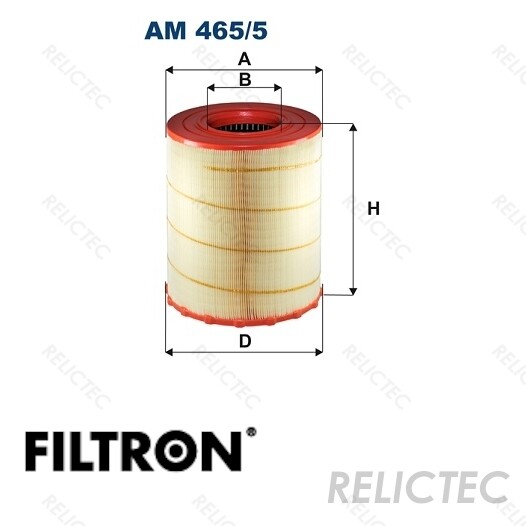 Air Filter AM465/5 for MB 6860940004 0040947404 A0040947404 A6860940004 ...