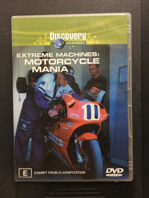 Extreme Machines - Motorcycle Mania DVD - Region 4 Discovery Channel ...