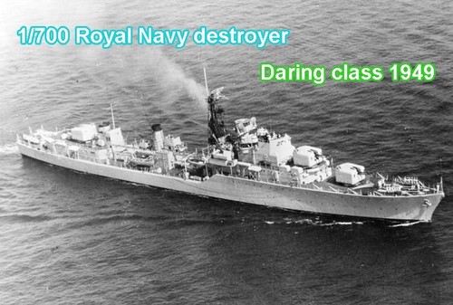 3D Printed 1/700 Royal Navy D05 Daring-class destroyer (1949) | eBay