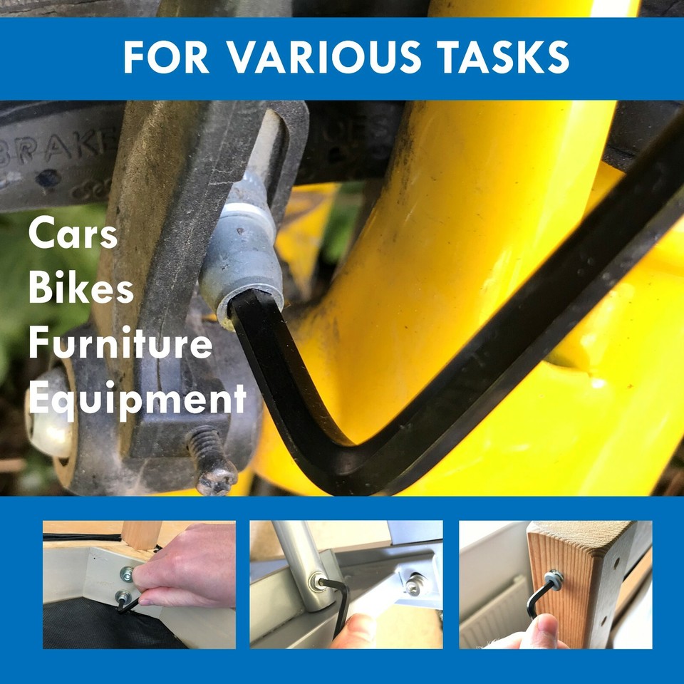 Allen Key Set HemBorta 26pc Hex Key Set Metric & Imperial Alan Key Set ...