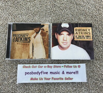 Lot Of 2 RODNEY ATKINS CDS - Honesty, If You're Going Through Hell | eBay