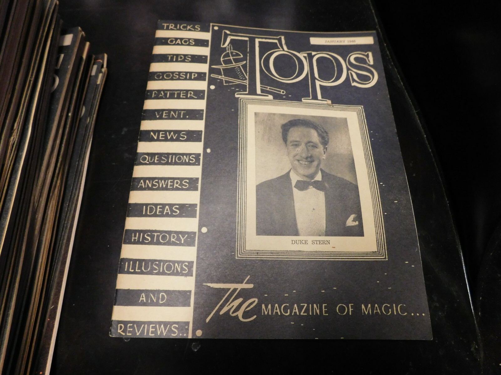 Tops The Magazine Of Magic & Magicians January 1946 Duke Stern | eBay