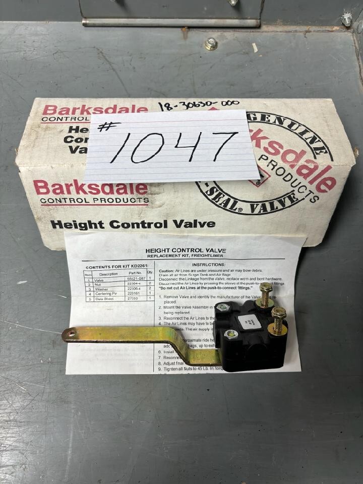 KD2261 Freightliner Cascadia Suspension Leveling Valve for sale online ...