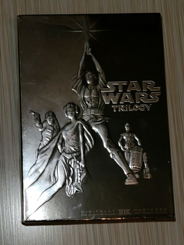 Star Wars Trilogy (DVD, 2004, 4-Disc Set, Widescreen Edition ...