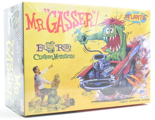 Atlantis Mr. Gasser Ed Big Daddy Roth 1:32 Plastic Model Car Kit BOX ...