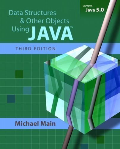 Data Structures and Other Objects Using Java by Michael Main (2005, Trade Paperback) for sale ...