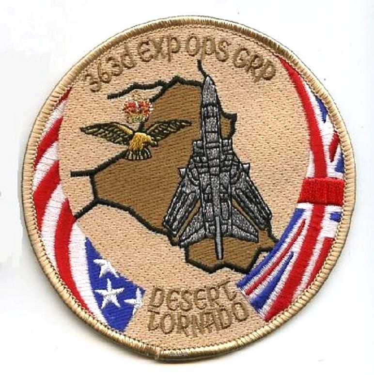 RAF 363rd Expeditionary OPS Group DESERT TORNADO Prince Sultan Air Base ...