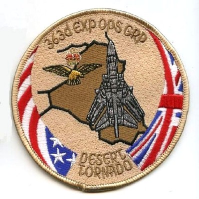 RAF 363rd Expeditionary OPS Group DESERT TORNADO Prince Sultan Air Base ...