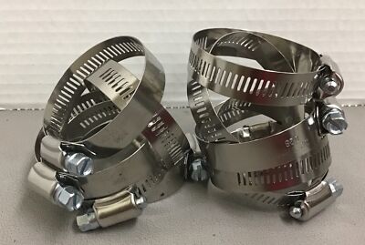Box Of 10 Parts Master Hose Clamps 1-1/4"- 2-1/4" 50028 (b431) | eBay