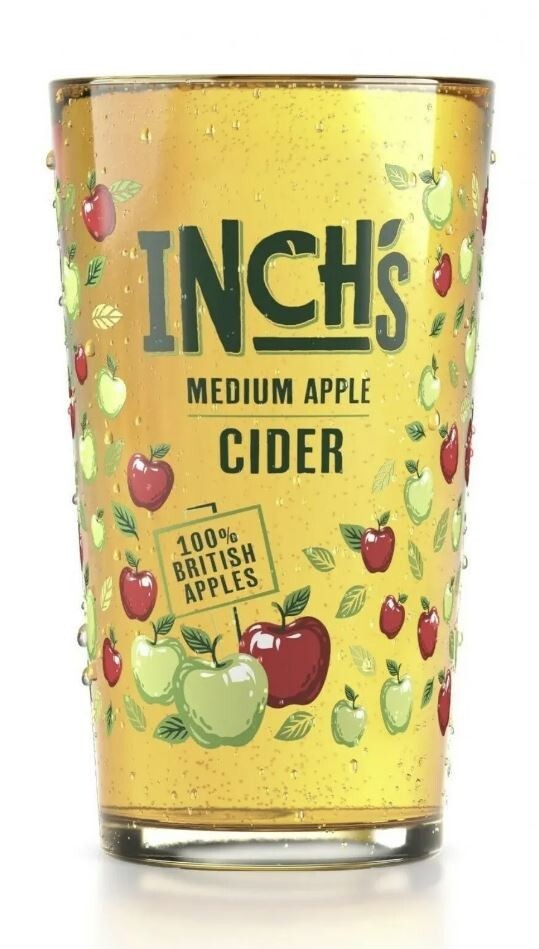2 x Inch's Cider Pint Glasses 20oz Brand New 100% CE Stamped Genuine ...