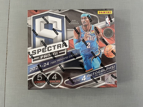2023-24 PANINI SPECTRA NBA BASKETBALL HOBBY BOX - BRAND NEW - FACTORY ...