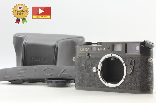 Tested [MINT w/ Case + Strap] Leica Leitz M4-2 Black 35mm Film Camera ...