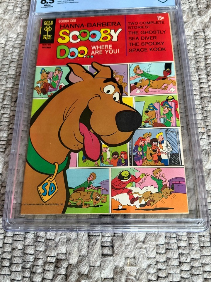 Scooby-Doo Number 4 From 1970 CBCS Graded and Sealed 6.5 or Fine Plus ...