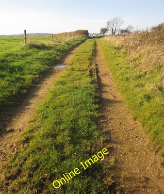 Photo 12x8 Track near Bake Trerulefoot Leading away from the lane at ...
