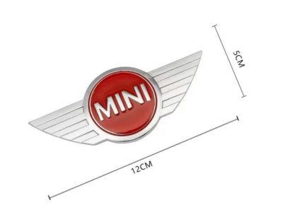 RED One Badge Metal Stick On Emblem 3D Trunk Boot Hood Bonnet Front ...