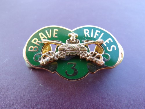 US Army 3rd Armored Cavalry Crest Badge unit Pin ACR Variation hat DI ...