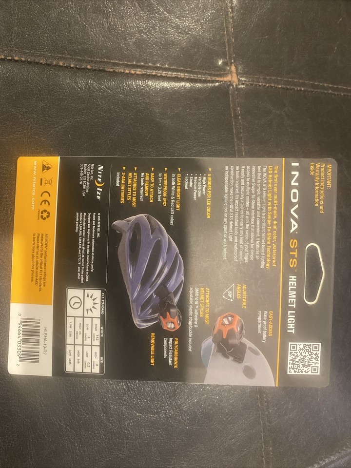 Nite Ize INOVA STS High Powered Dual-Color LED Bike Light 142 Lumens ...