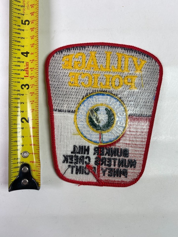 Village Police Texas TX Patch J3 | eBay