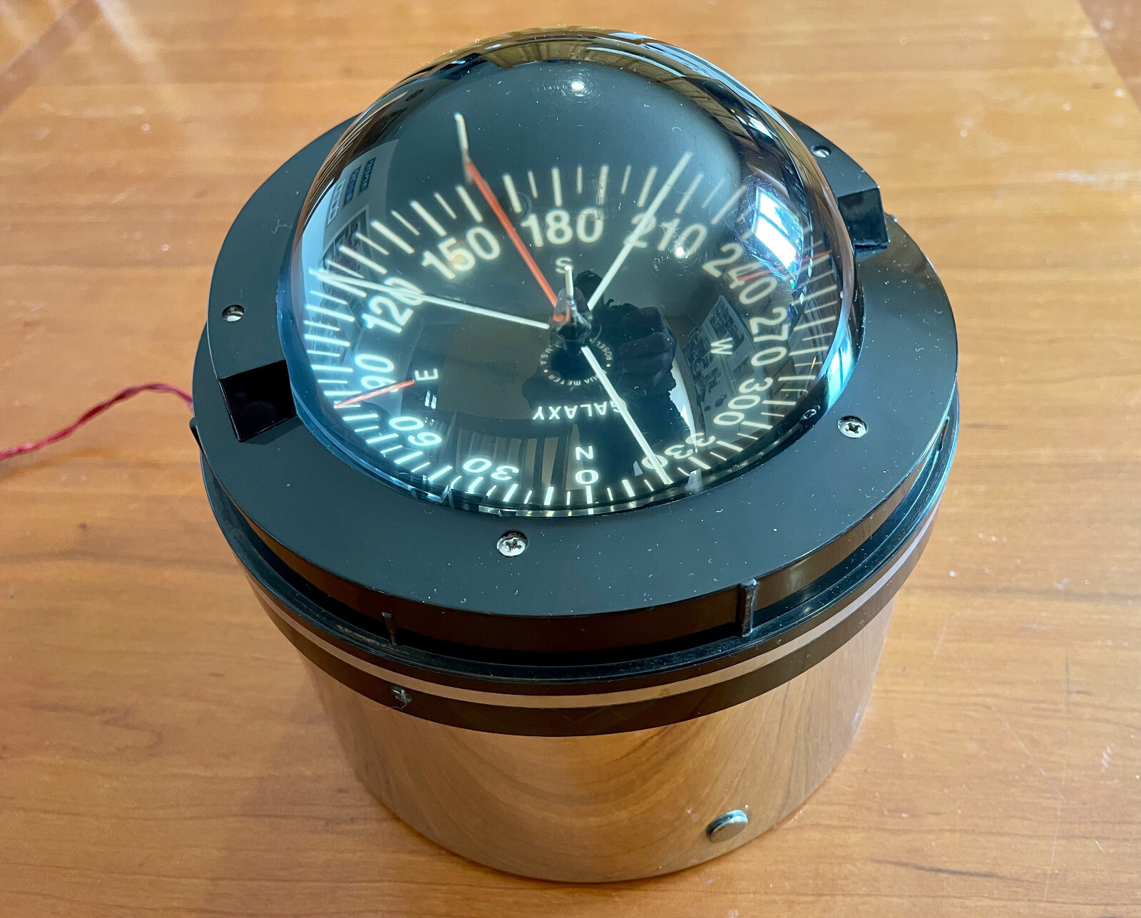 AquaMeter Aqua Meter Galaxy Big 5 3/8" Vintage Boat Marine Compass ...