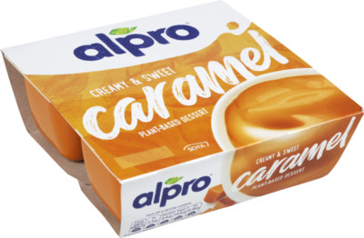 Alpro Creamy Caramel Soya Dessert 4 x 125g Pots | eBay UK