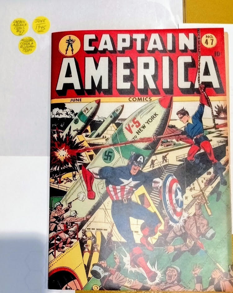 Captain America #47 (Timely 1945) Coverless/Incomplete With Nice ...