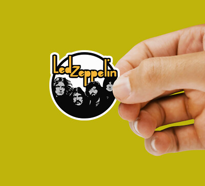Led Zeppelin Windshield Windscreen Laptop Sticker Decal 65mm | eBay ...