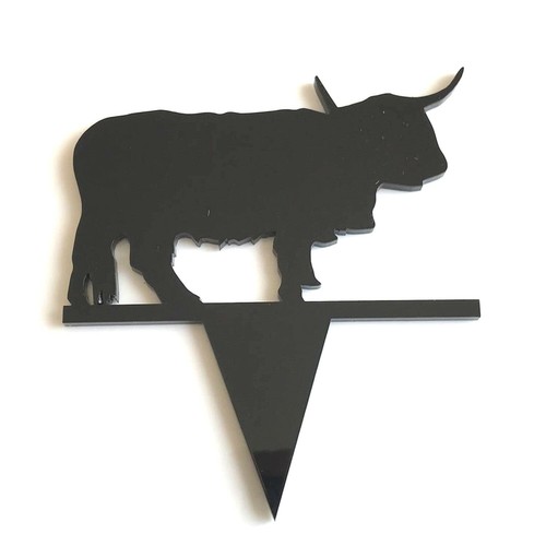 Bull Cake Toppers, Various Colours, Sizes & Personalised Optionen | eBay