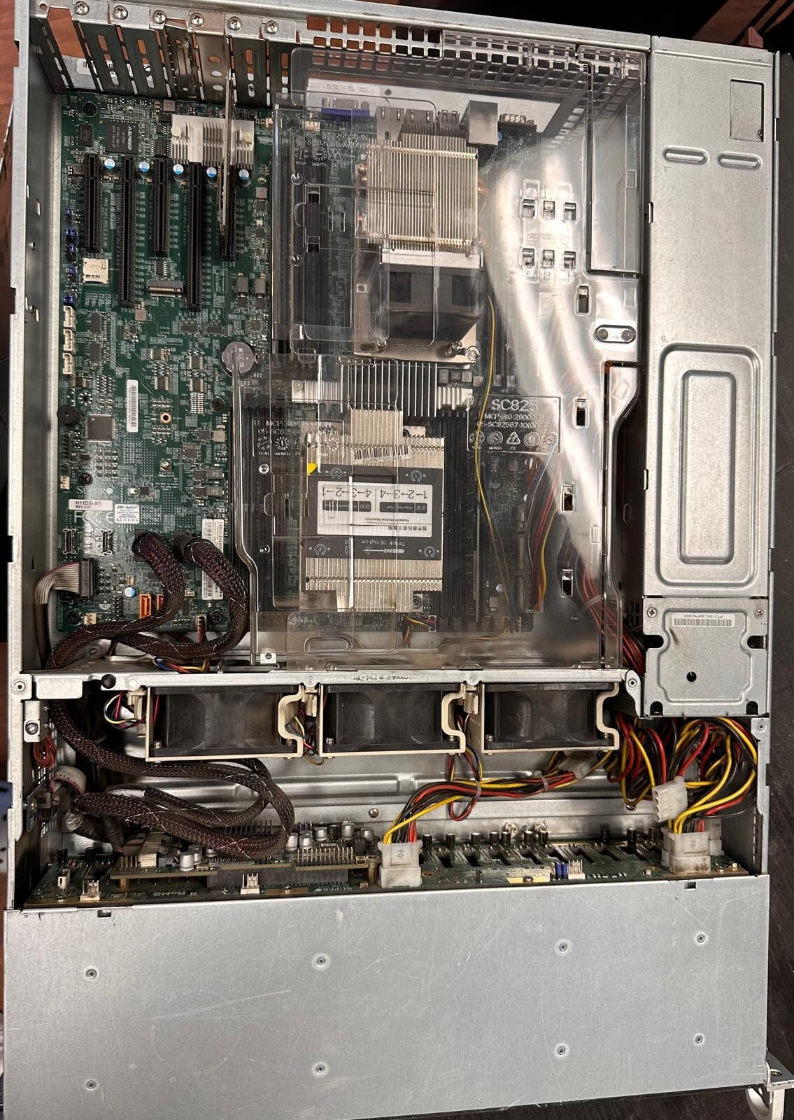 Dual Epyc Mega Server H11DSI-nt 2x 7742 128C/256T 32GB RAM 24SFF 2u ...