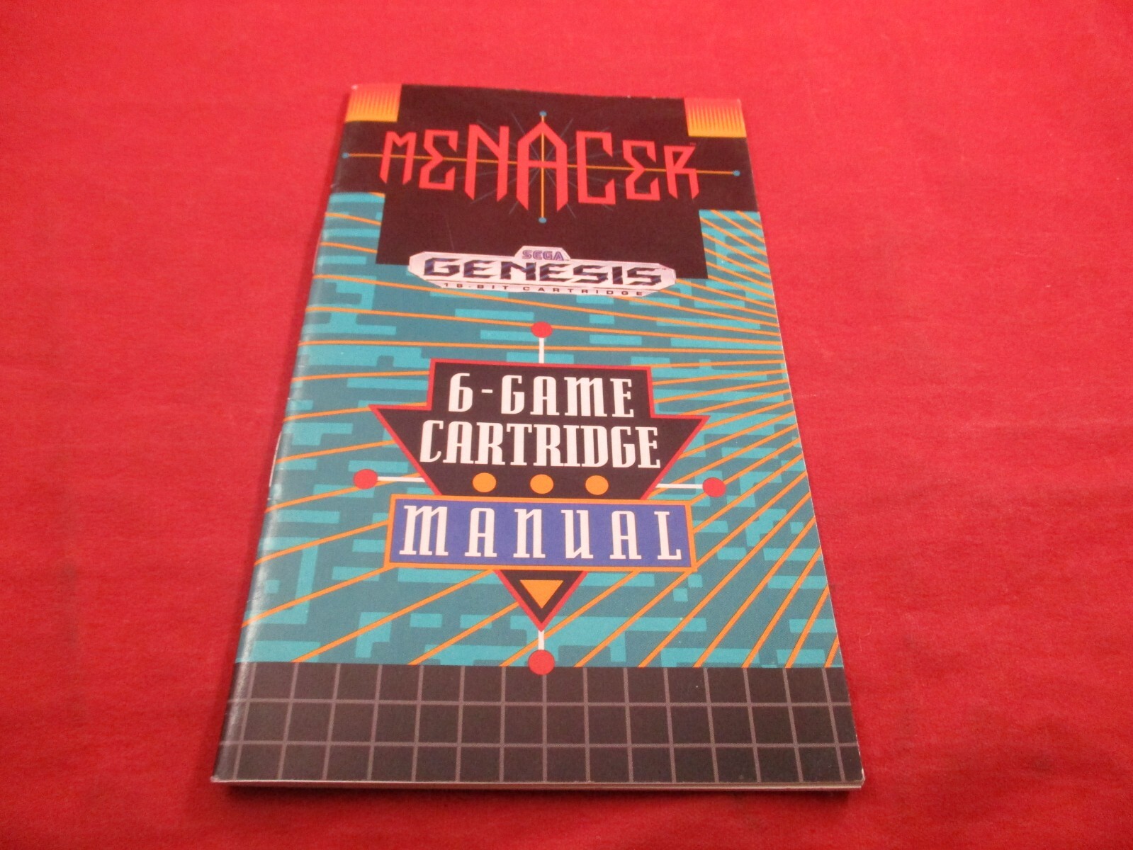 Menacer Sega Genesis Instruction Manual Booklet ONLY | eBay