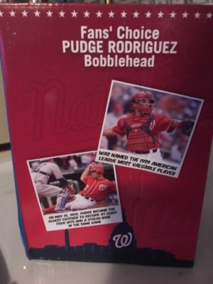 Ivan “Pudge” Rodríguez 2010 Washington Nationals Fans’ Choice ...