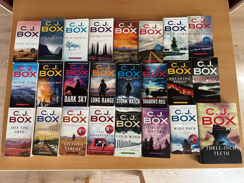 Set of 24 CJ Box - Joe Pickett Series Books - Good to Very Good Condition | eBay