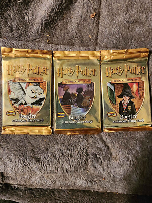 1x Harry Potter Base Set Booster Pack Sealed Harry Potter TCG Random ...