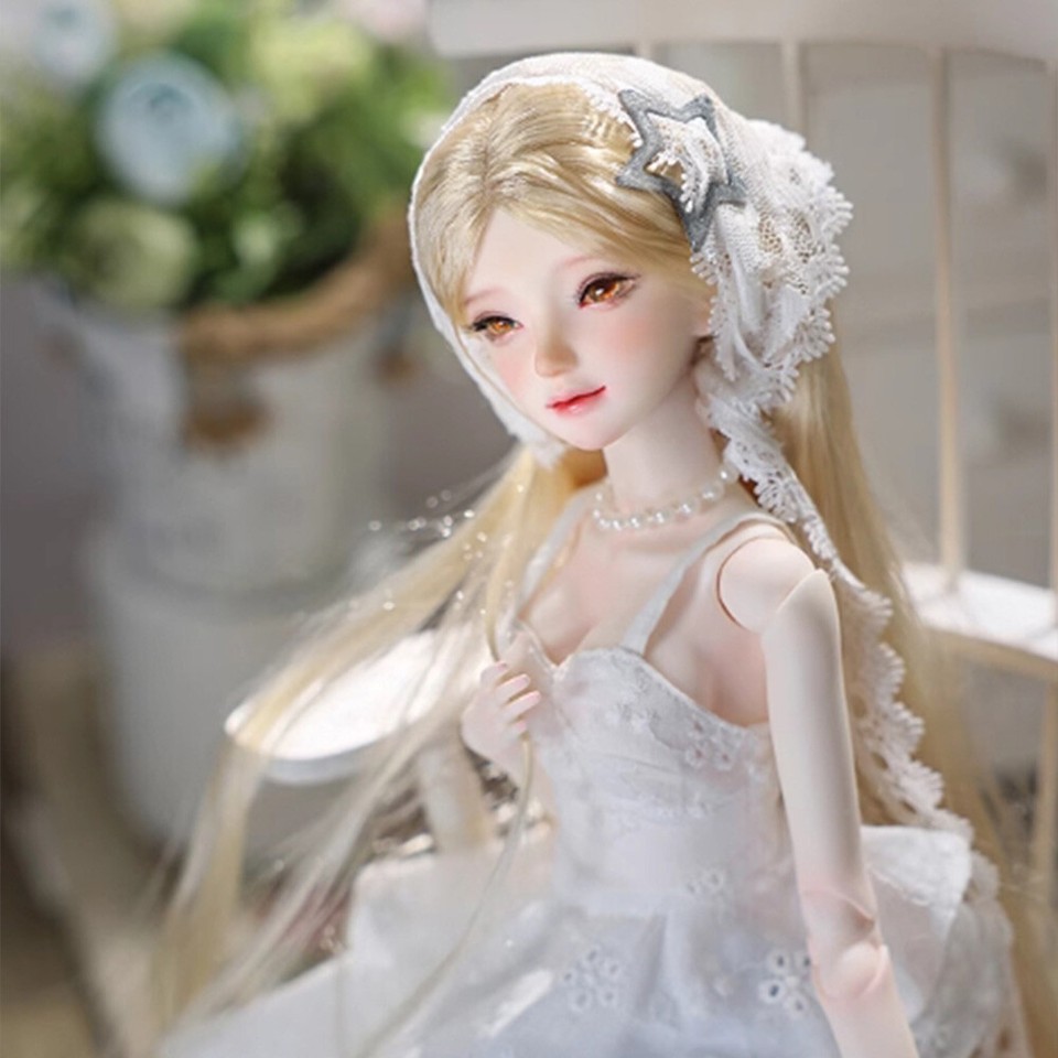 1/4 BJD Doll SD Ball Joint Doll Full Set Pretty Girl w/Face Makeup ...